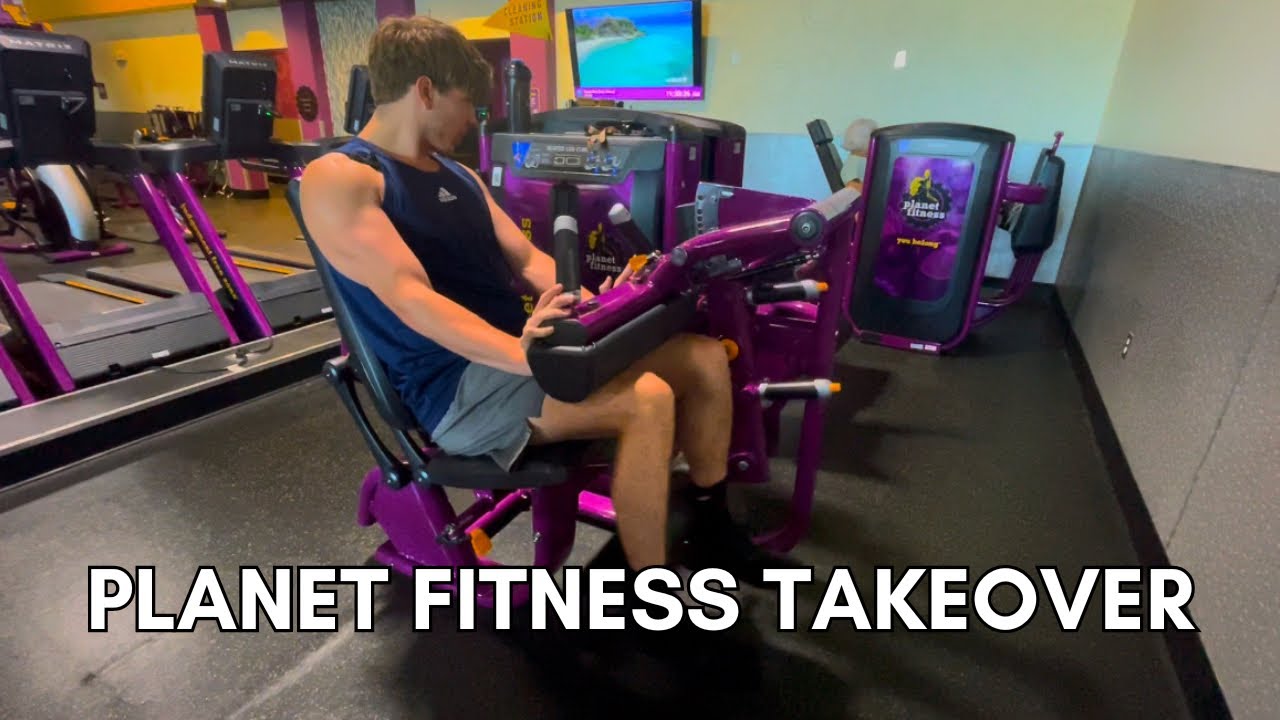 PLANET FITNESS TAKEOVER (LEG DAY) - YouTube