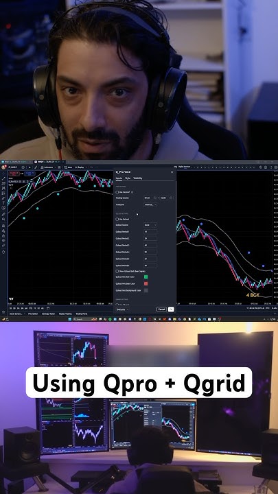 Using Qpro + QGrid. #futurestrading #trading #tradingview #daytrading #futurestrading # ...