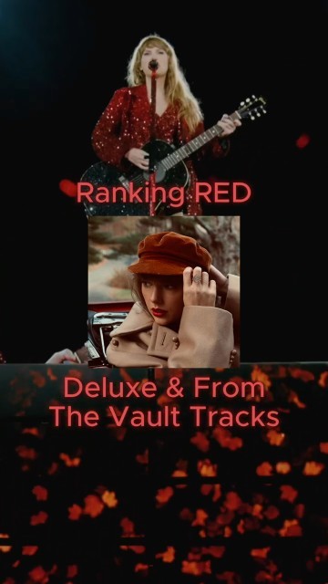 ranking RED deluxe & vault tracks ️ #taylorswift #shorts - YouTube