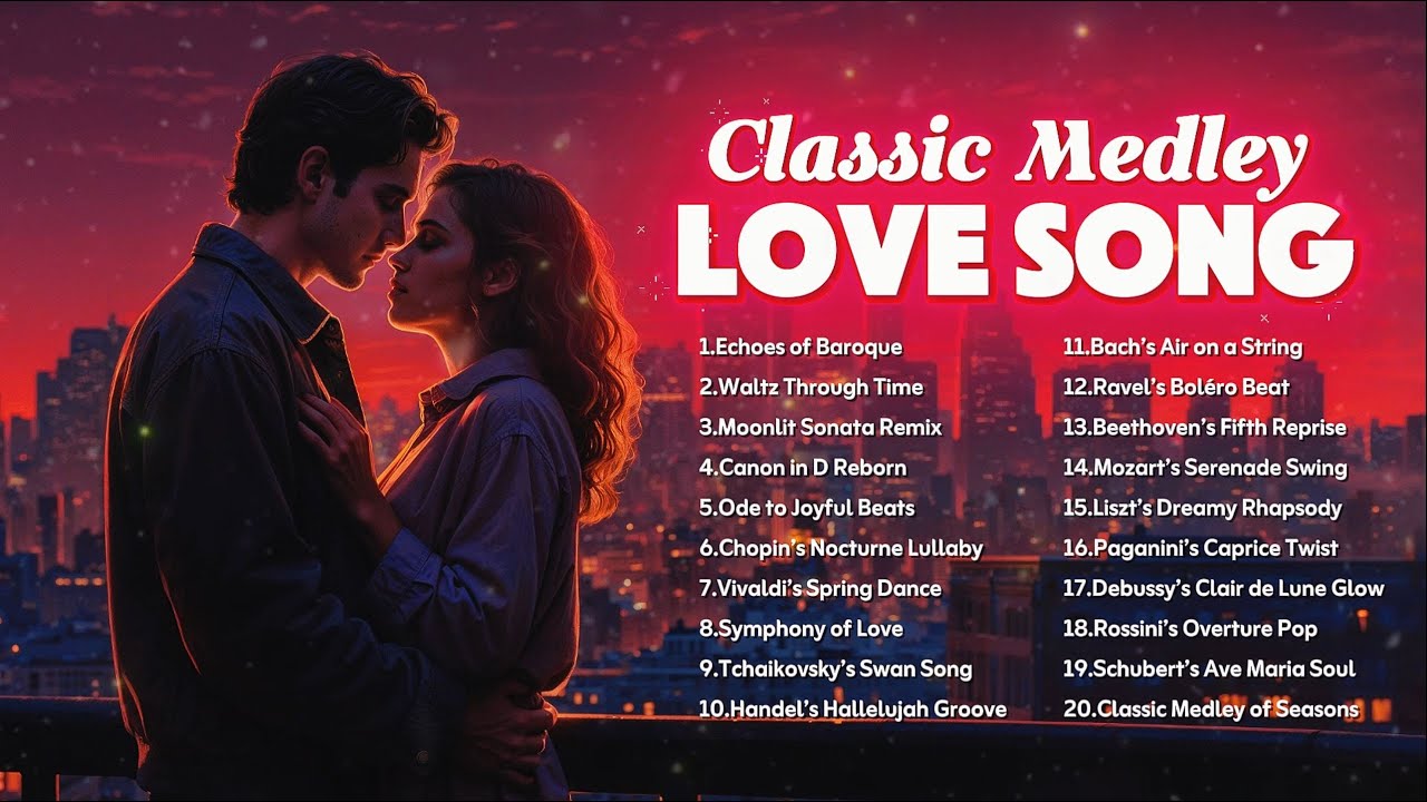 Classic Medley Love Song - Timeless Pop Ballad l Orchestral Romance ...