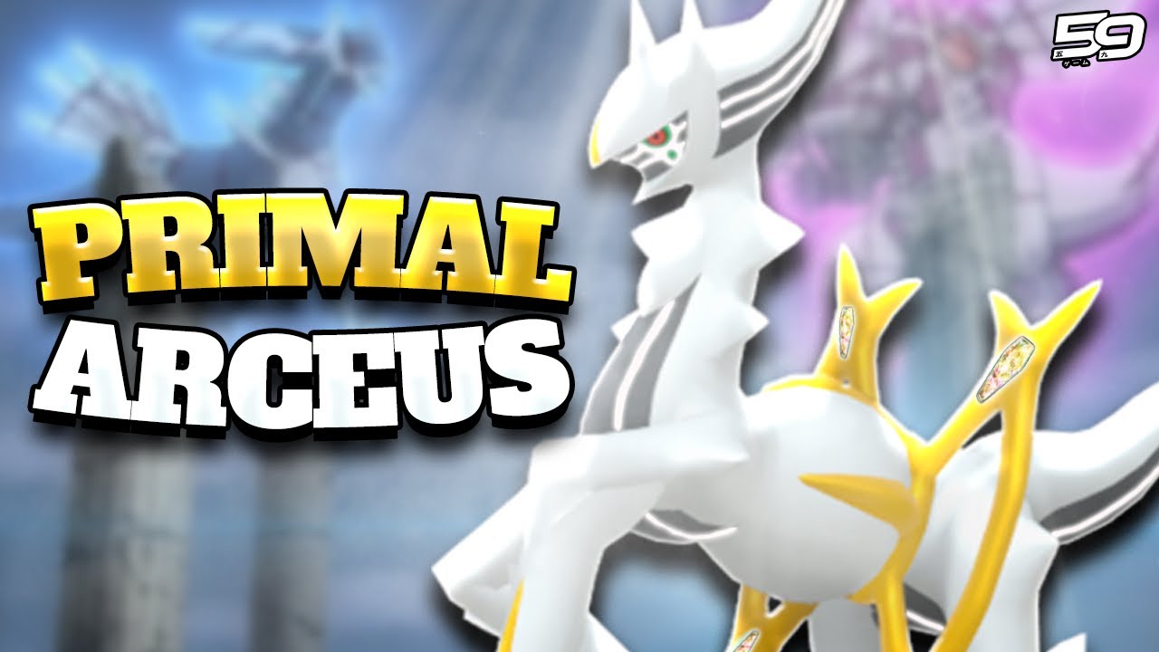 Will We See Primal Arceus in Pokemon Legends Arceus? - YouTube