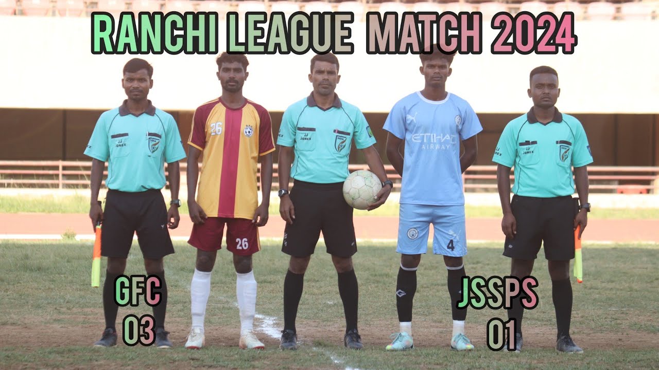 JSSPS 01 VS 03 GFC RANCHI LEAGUE MATCH 2024 - YouTube