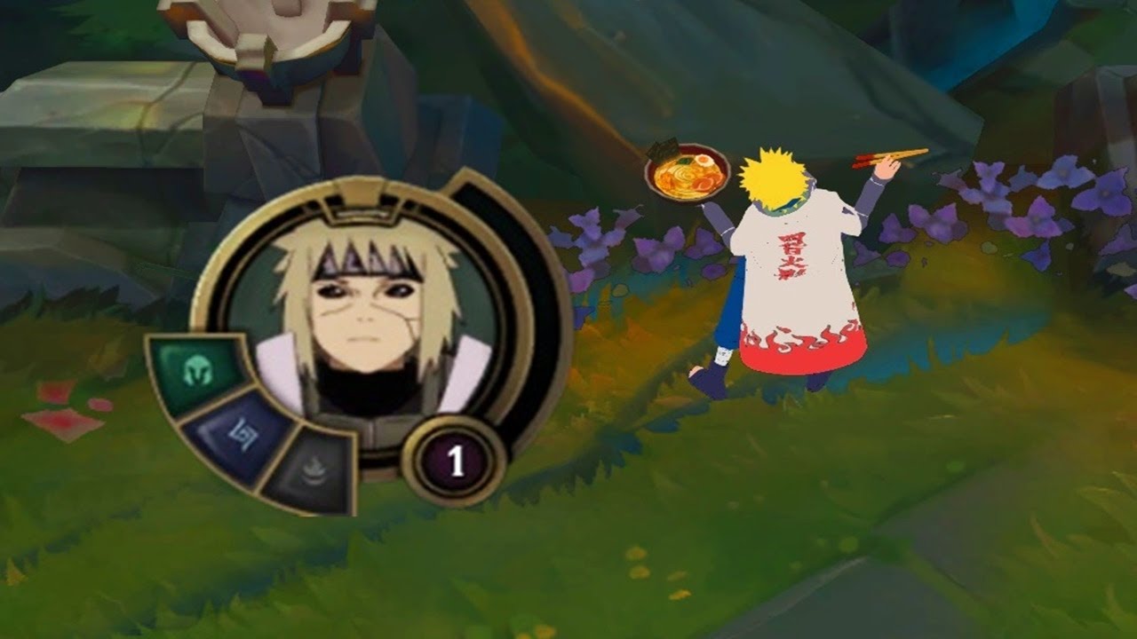 Akali como Minato - League of Legends (Custom skin) - YouTube