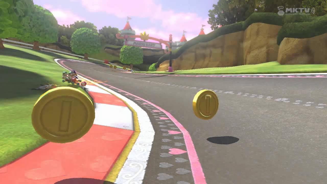 Wii U - Mario Kart 8 - (N64) Royal Raceway - YouTube