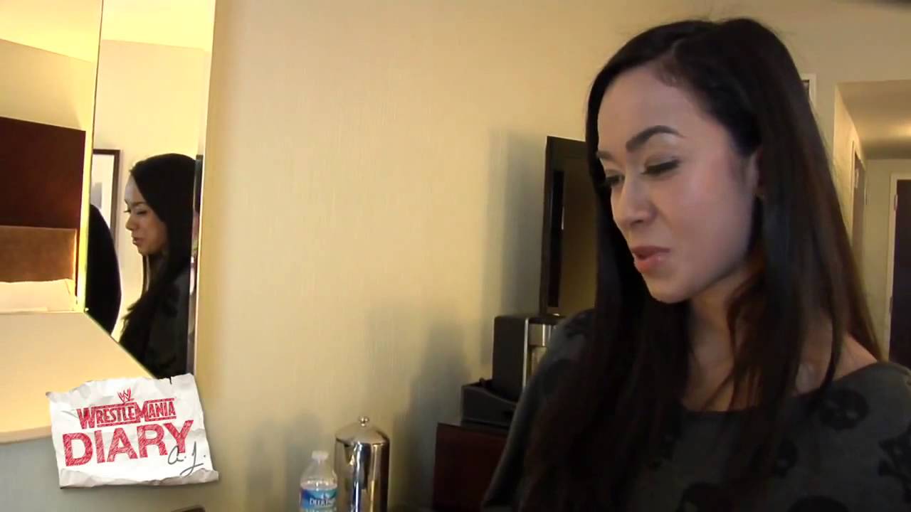 WrestleMania 29 Diary - AJ Lee shows her family photos: WWE.com ...