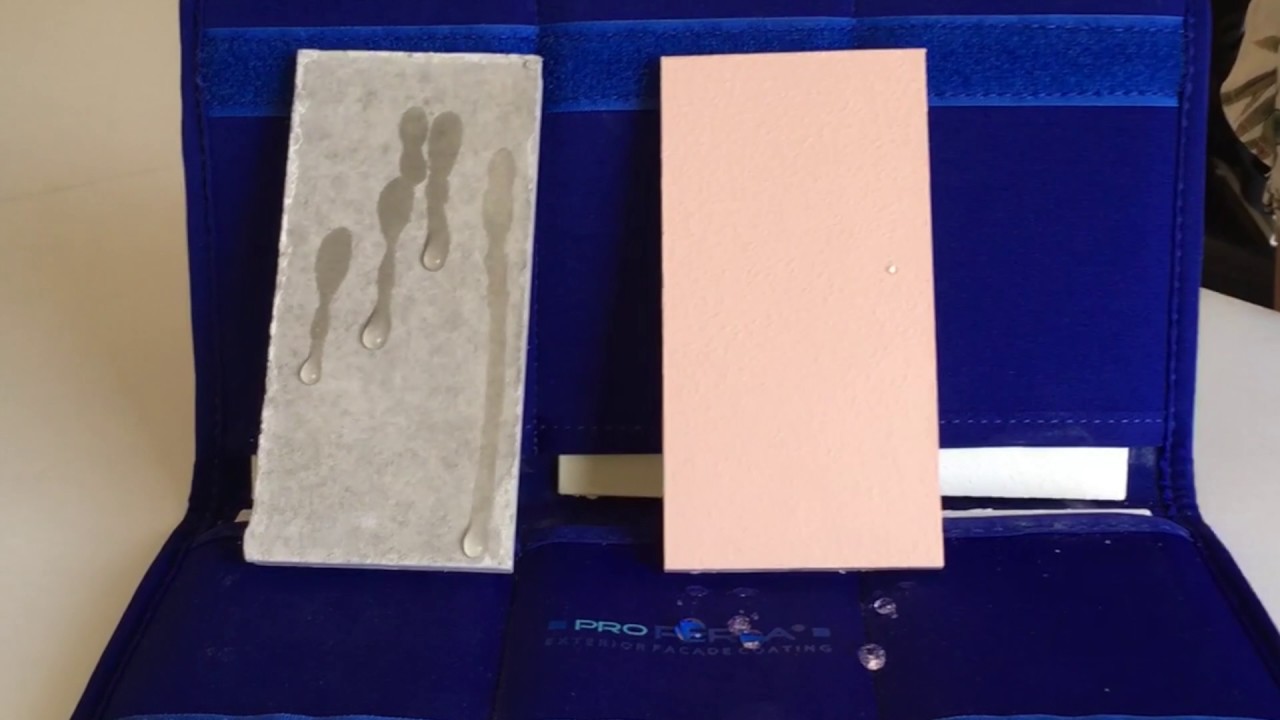 PROPERLA® FACADE COATING Demo bag demostration - YouTube