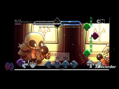 fnf Crossed out plus zip android bugfix - YouTube
