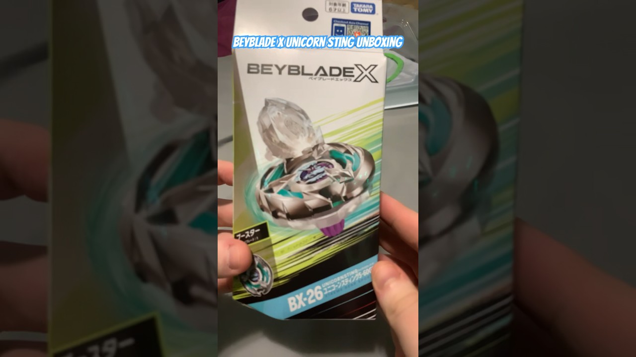 Beyblade C Unicorn Sting Unboxing! #beyblades - YouTube
