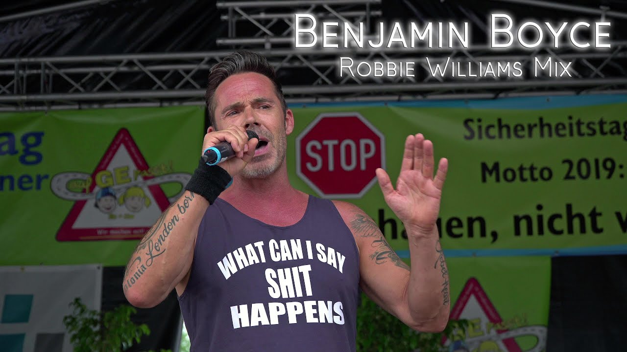 Benjamin Boyce - Robbie Williams Hitmix - YouTube