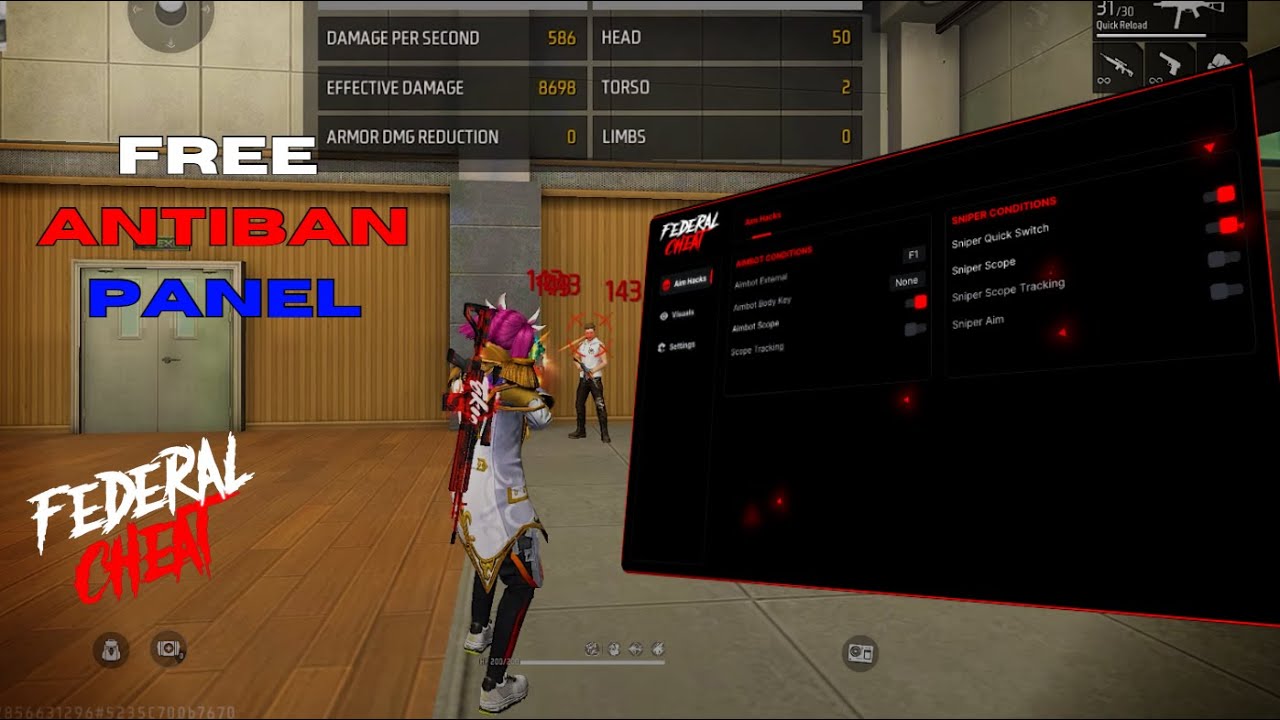 NEW PC 💻 PANEL FOR FREE AIMBOT FREE FIRE 🎯 SNIPER AIMBOT | 100% ANTIBAN | FREE FIRE PC PANEL ...