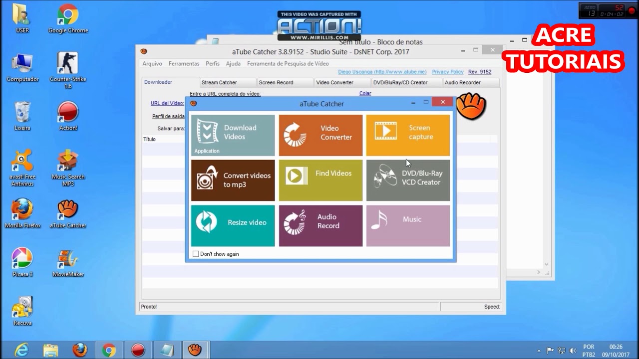 PROGRAMA PARA BAIXAR VIDEOS DO YOU TUBE - YouTube