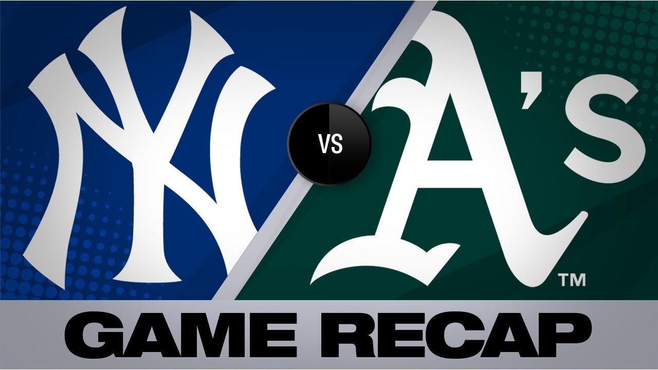 Olson, Canha, Bailey pace A's in 6-2 victory | Yankees-A's Game ...