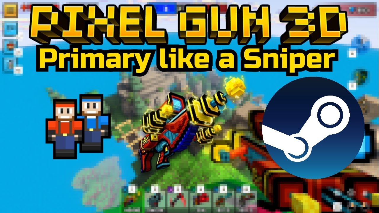 Using a Primary like a Sniper! | PG3D On Steam Gameplay - YouTube