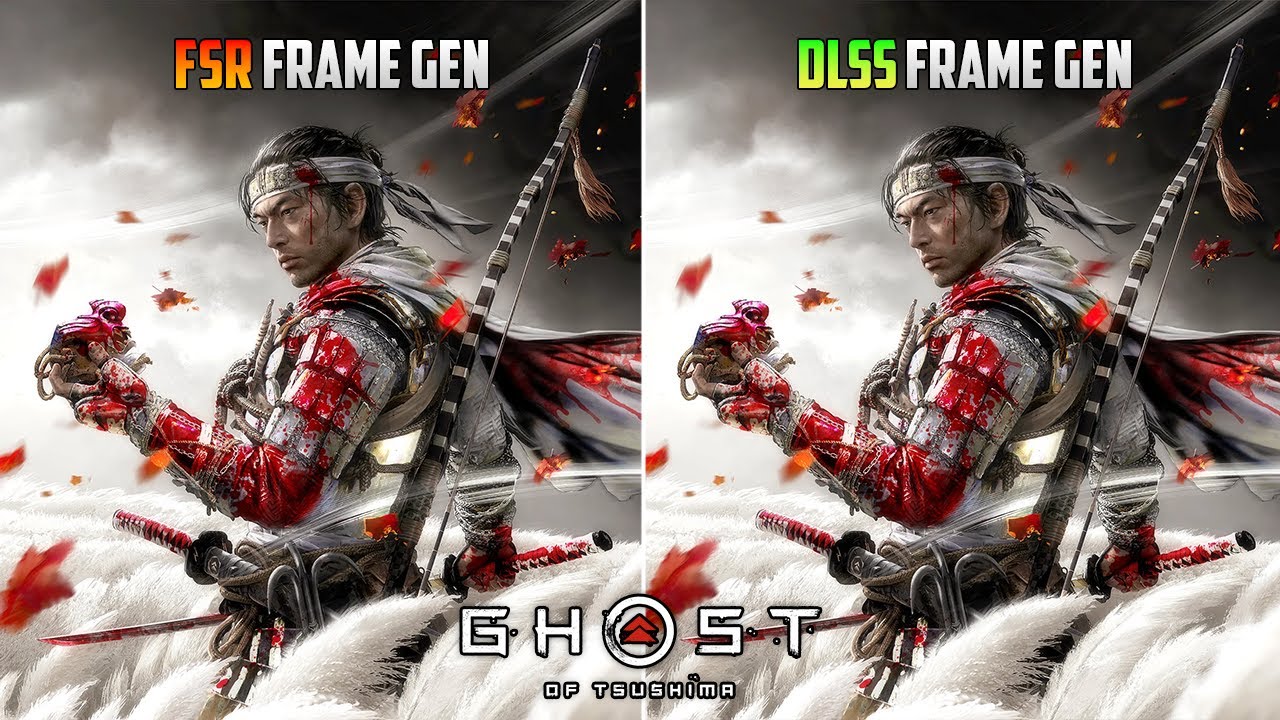 Ghost of Tsushima - FSR Frame Generation vs DLSS Frame Generation - YouTube