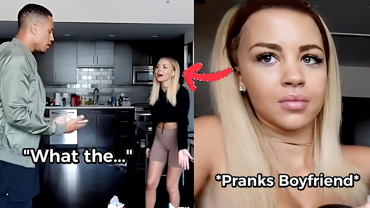 Girlfriend Tries to Prank Boyfriend (Instantly Backfires) - YouTube