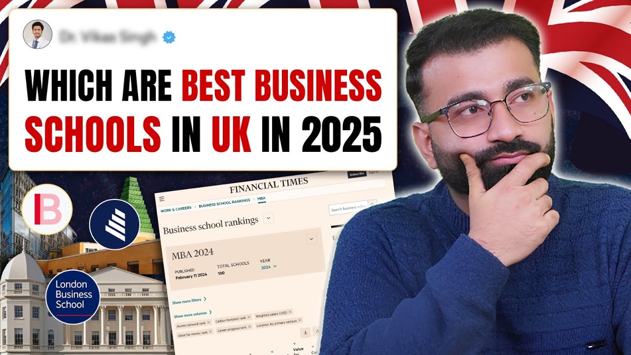 Ranking 10 Best B Schools in UK | Masters in UK in 2025 | Study in UK ...
