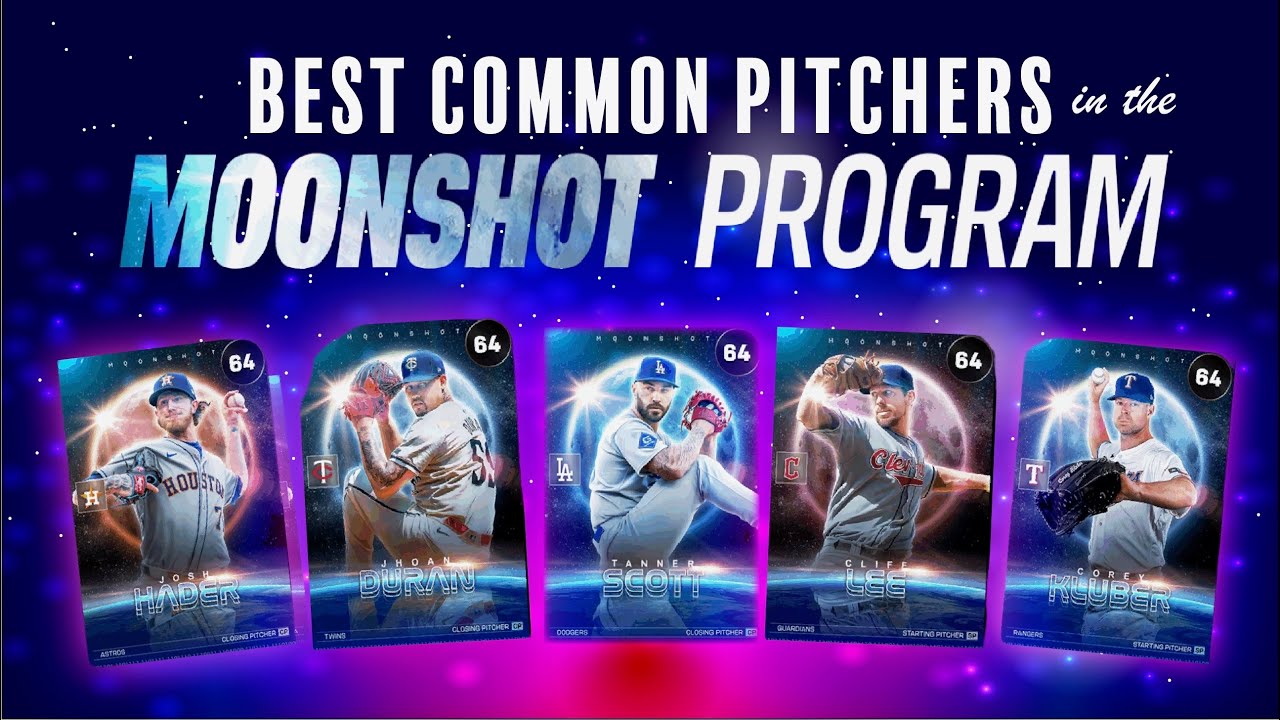 Best Common Pitchers to use in the Moonshot Event in MLB The Show 25 ...