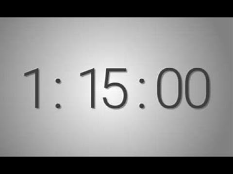75 Minute Timer with Alarm /No copyright/ - YouTube