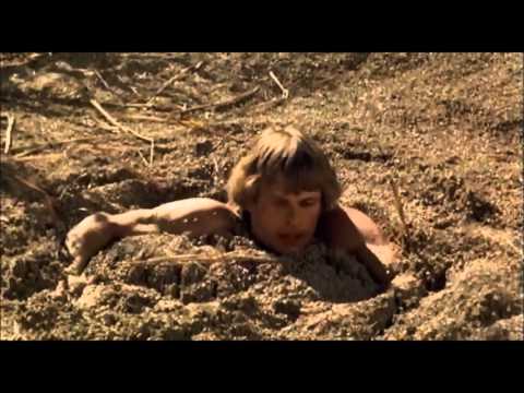 The beastmaster,  1982 film.  Quicksand scene.