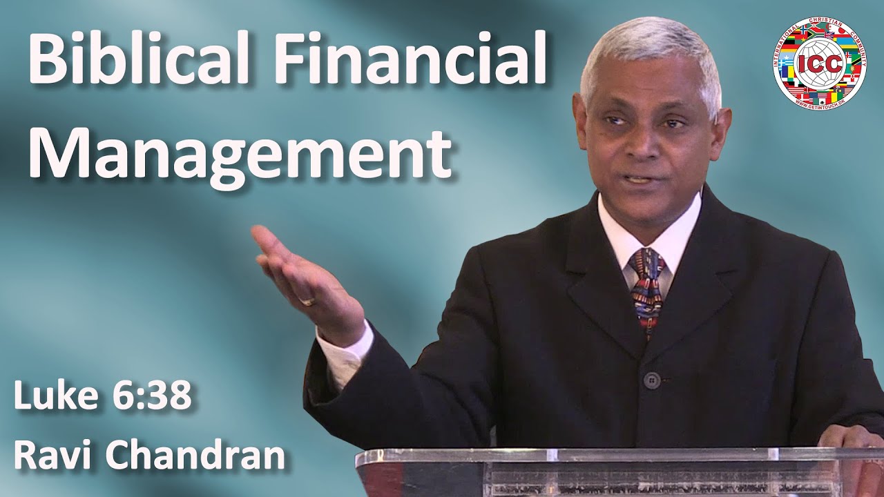 Biblical Financial Management - Ravi Chandran - YouTube