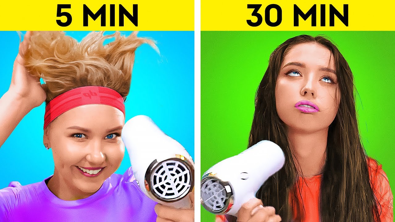 35 Crazy Hair Hacks to Look Like a Star - YouTube