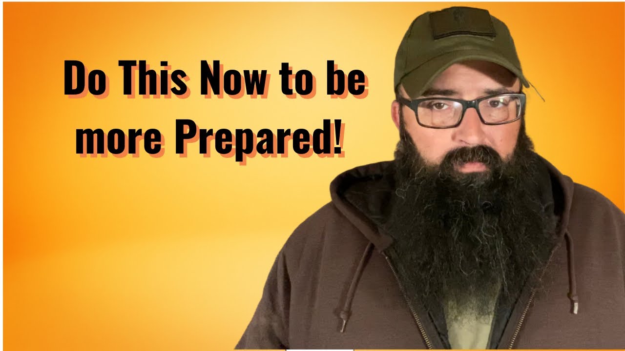 What to do Right Now to be more Prepared for what’s coming! - YouTube