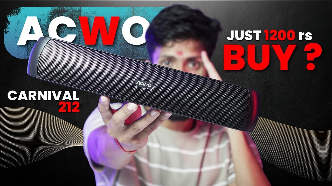 ACwO CARNIwAL 212 | 16W Bluetooth Soundbar 🔊 UNBOXING + REVIEW ...