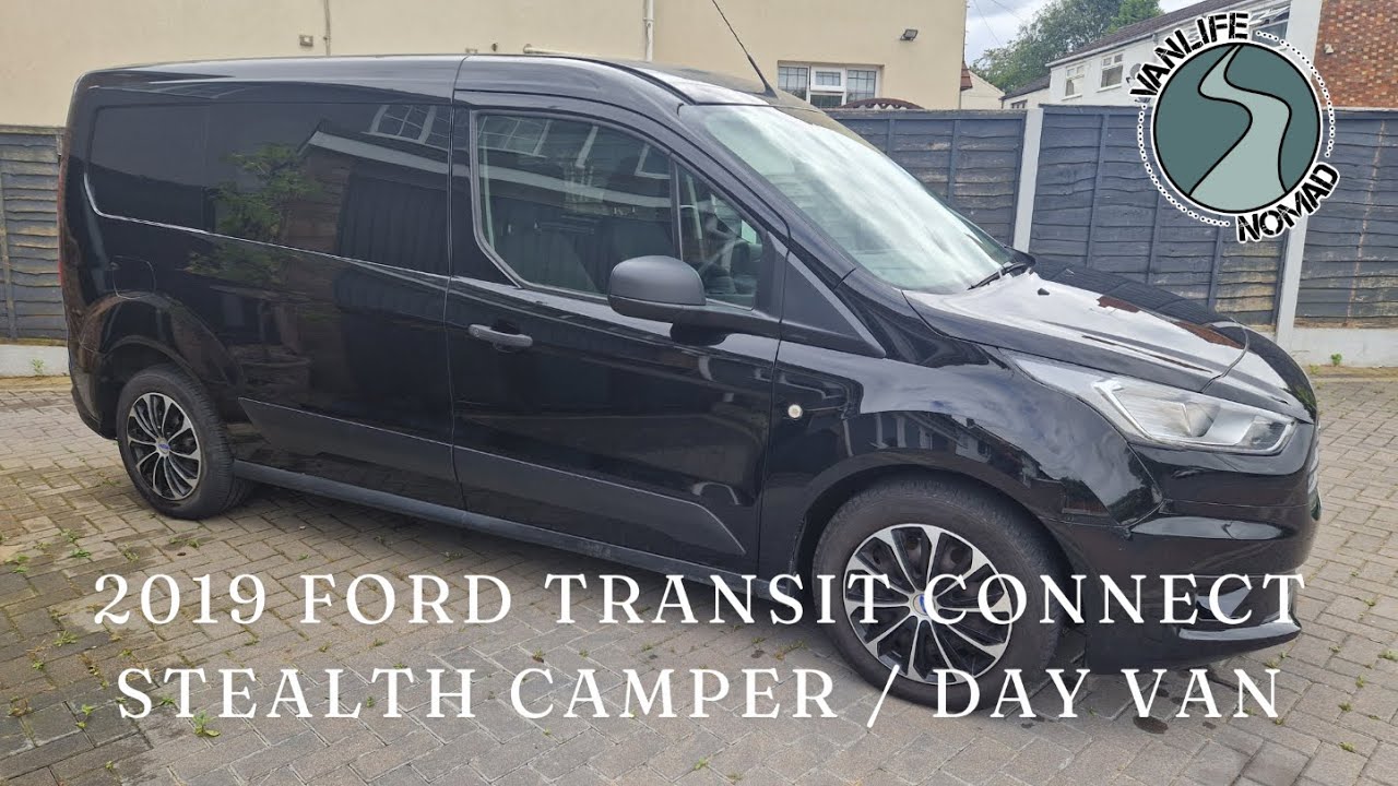 Ford Transit Connect 2019 LWB Stealth Camper Day Van For Sale UK 27/07 ...