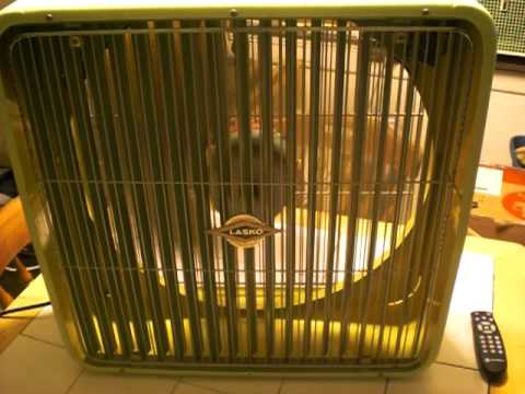 50s lasko box fan - YouTube