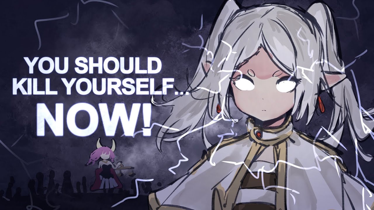 Frieren gets a little too silly… (You should k!!! Now meme) - YouTube