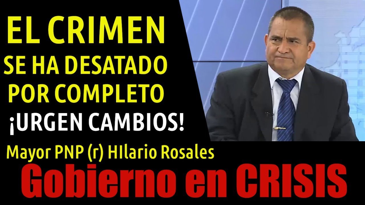 EL Mayor PNP(r) HILARIO ROSALES CONOCE MUY BIEN LA CORRUPCIÓN EN LAS ...