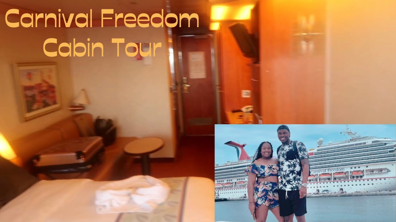 CARNIVAL FREEDOM 2022 CABIN ROOM TOUR - BALCONY VIEW - YouTube