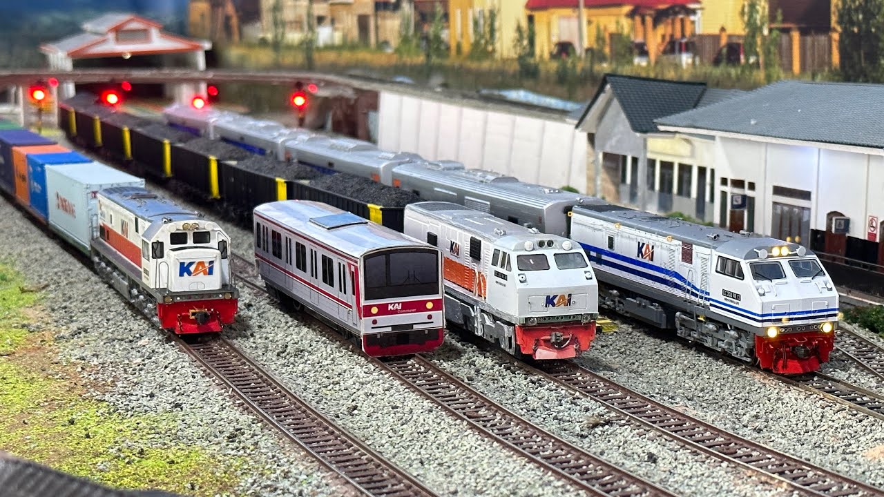 Drama Review & Merakit kereta api tenaga baterai & tenaga listrik DC ...