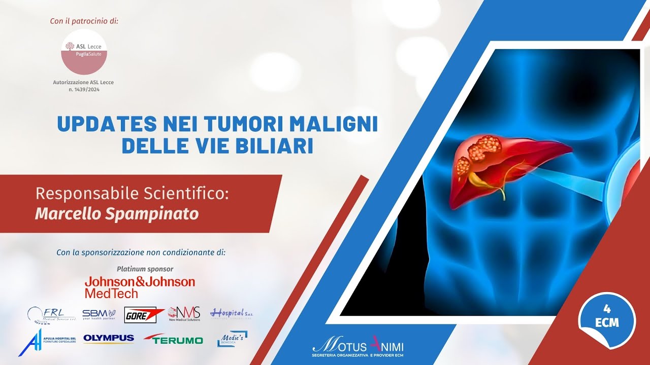 UPDATES NEI TUMORI MALIGNI DELLE VIE BILIARI - DAY 1 - YouTube