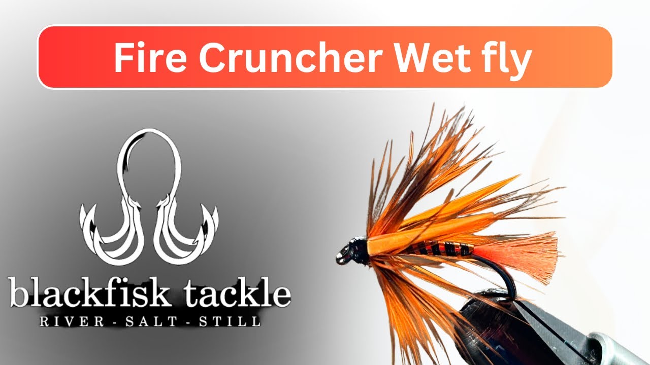 Fly Tying: Fire Cruncher Wet Fly - YouTube