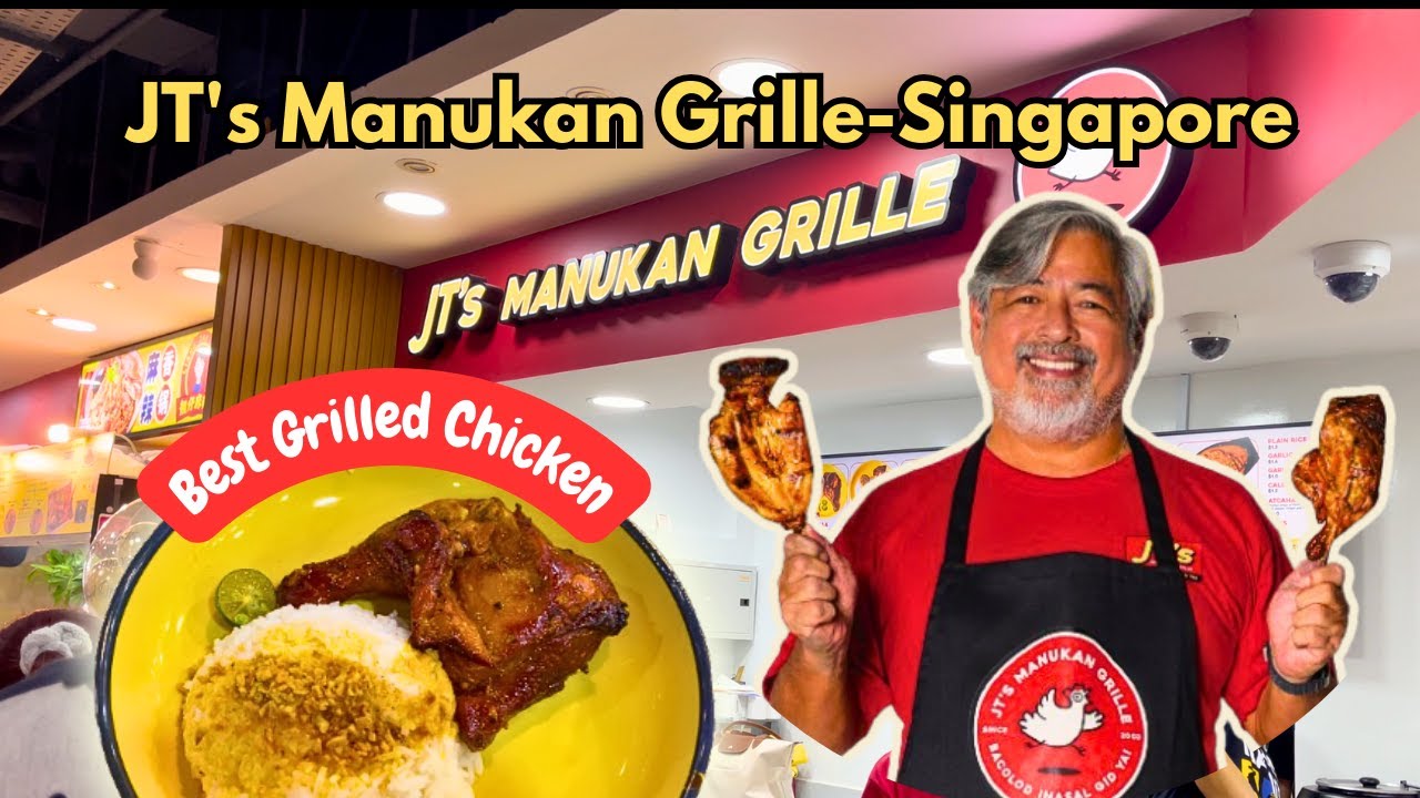 JT's Manukan Grille-Singapore | Best Chicken Inasal - YouTube