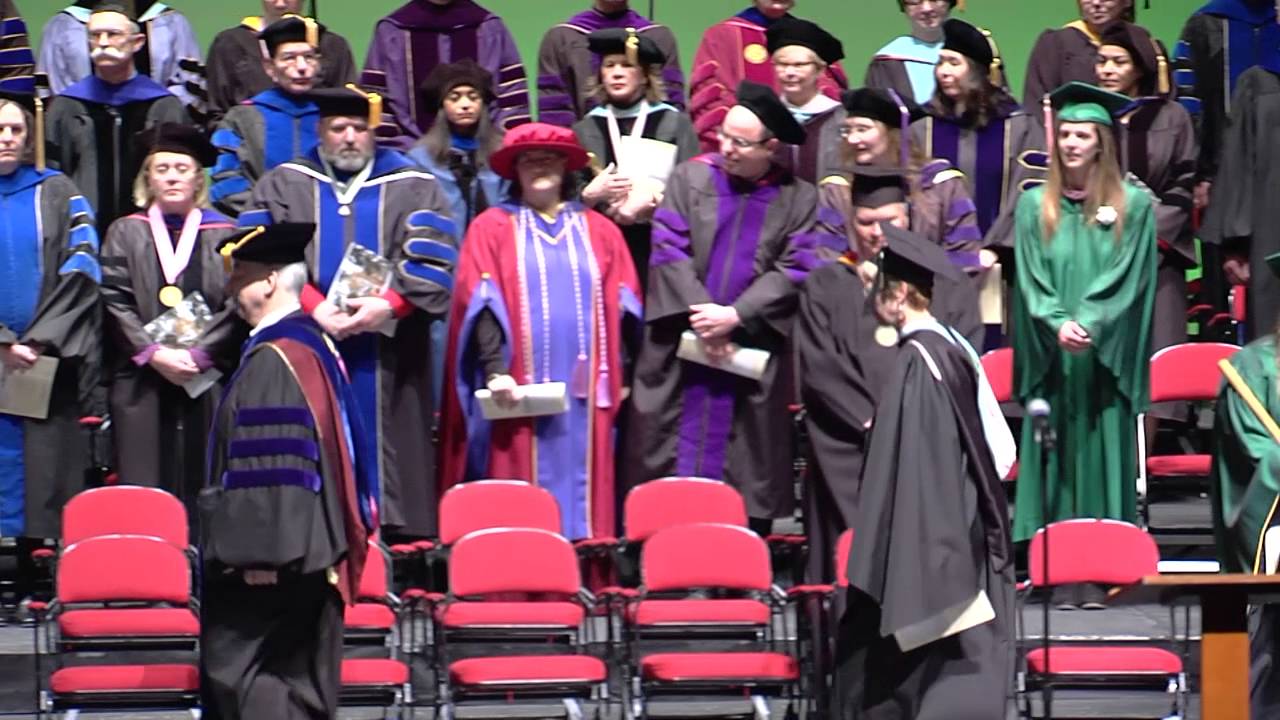 University of North Dakota Winter Graduate Degree Commencement Ceremony ...