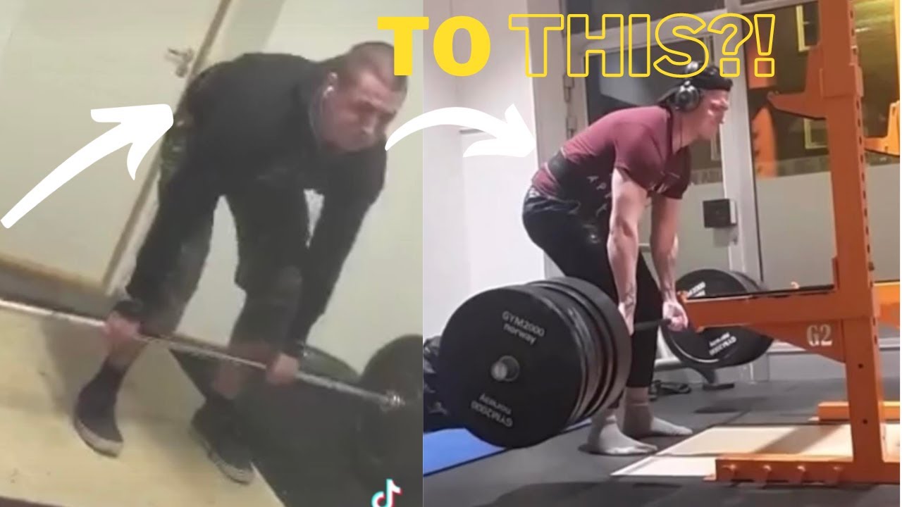 Catback To 230kg Deadlift Transformation #transformation - YouTube
