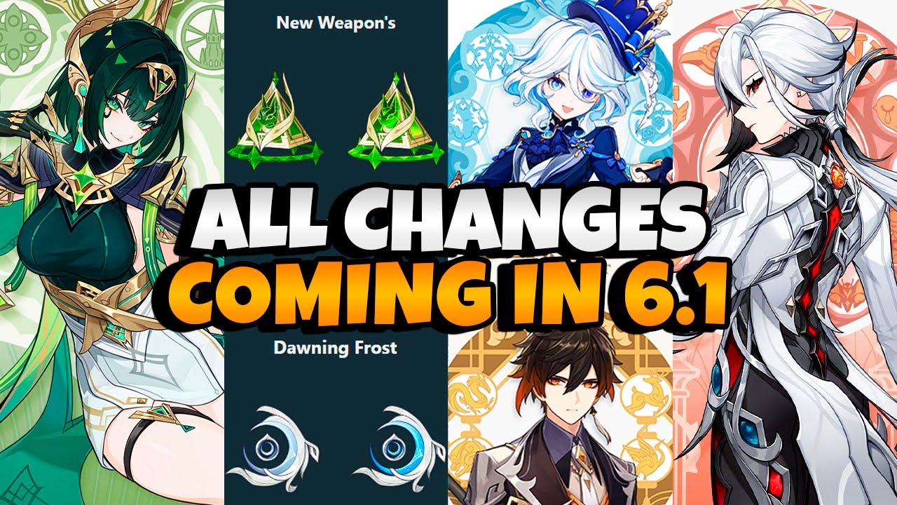 LITERALLY EVERYTHING WE KNOW ABOUT 6.1: Banners, Events, Archon Quest ...