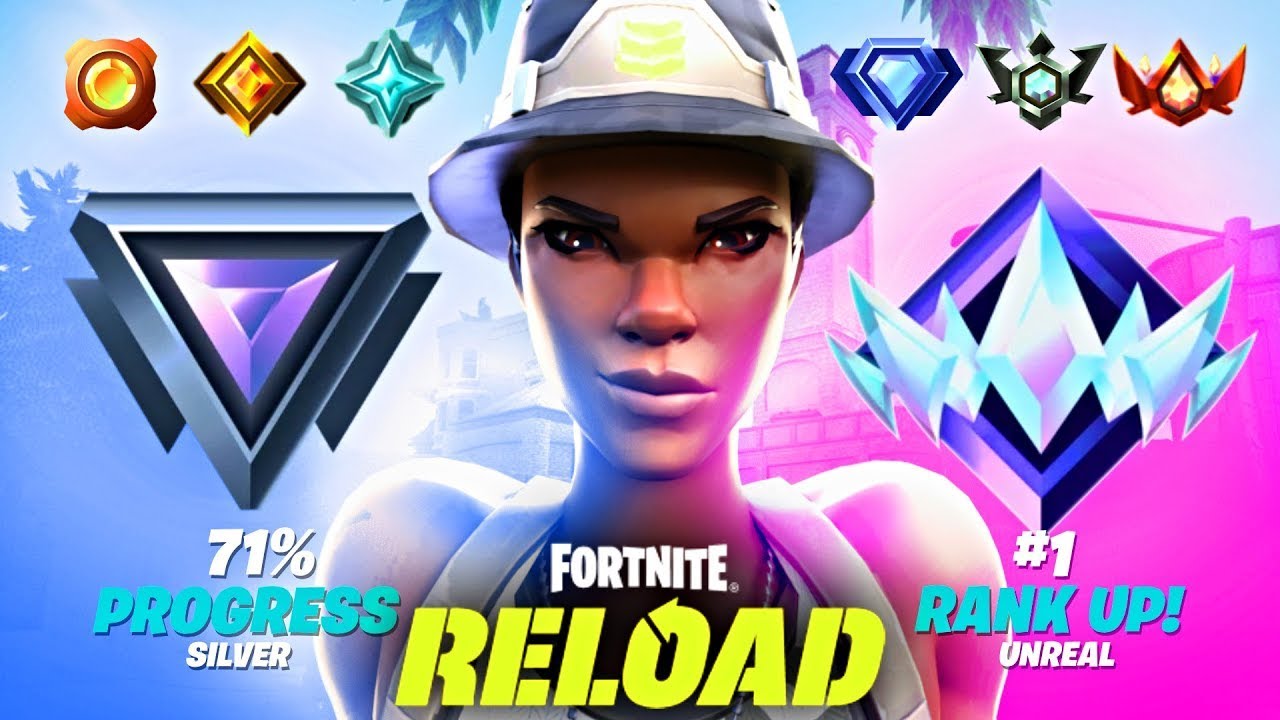 FORTNITE CHAPTER 2 RELOAD (RANKED) ROAD TO UNREAL Day 4.1 ROAD TO 7100 ...