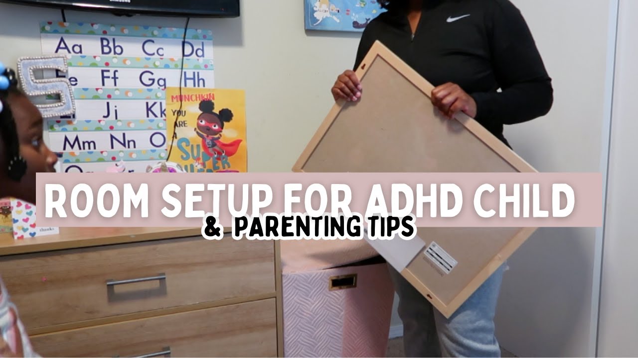Resetting my daughter's room (ADHD edition) + adhd parenting chit chat - YouTube