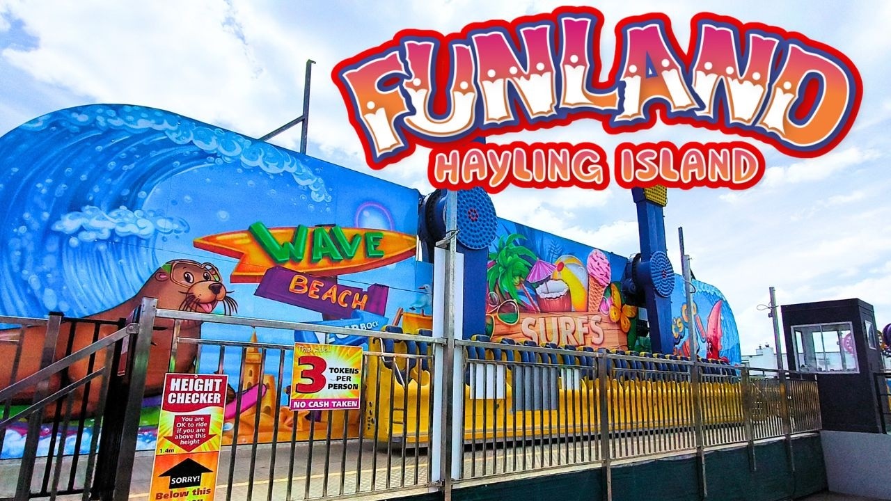 Surfs Up Backflash arrives at Funland! - YouTube