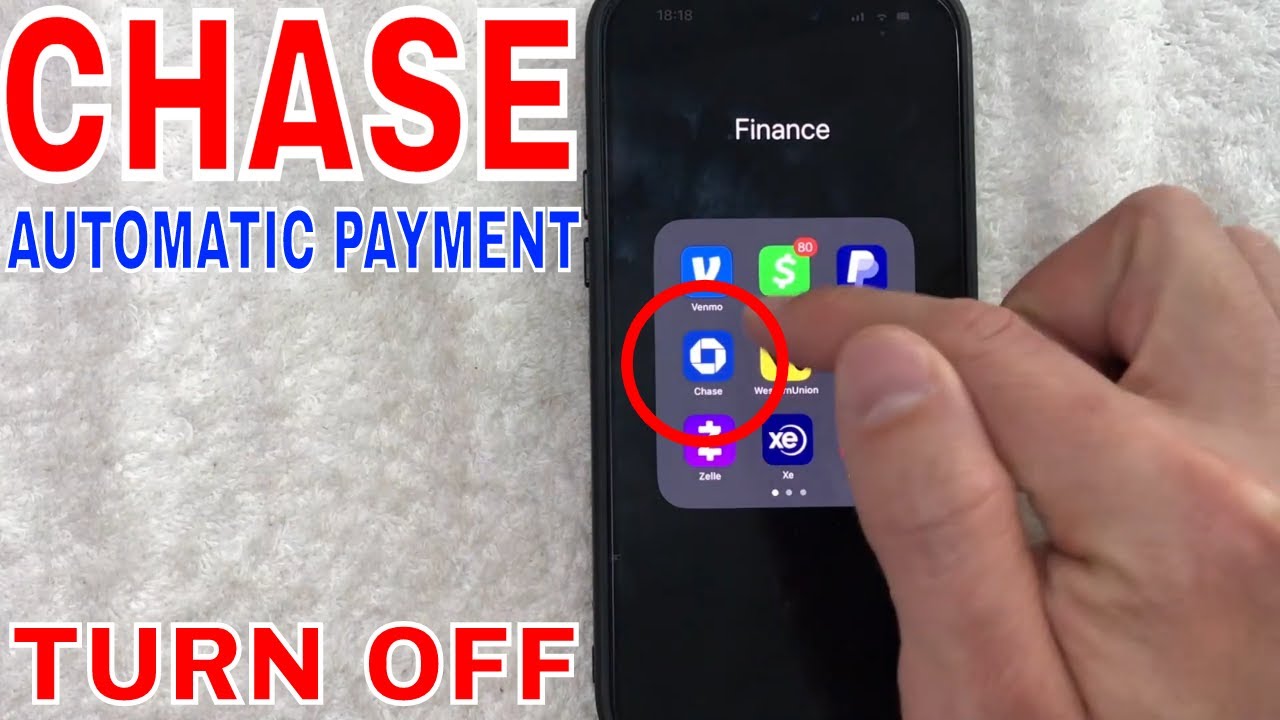 How To Turn Off Chase Credit Card Automatic Payments 🔴 - YouTube