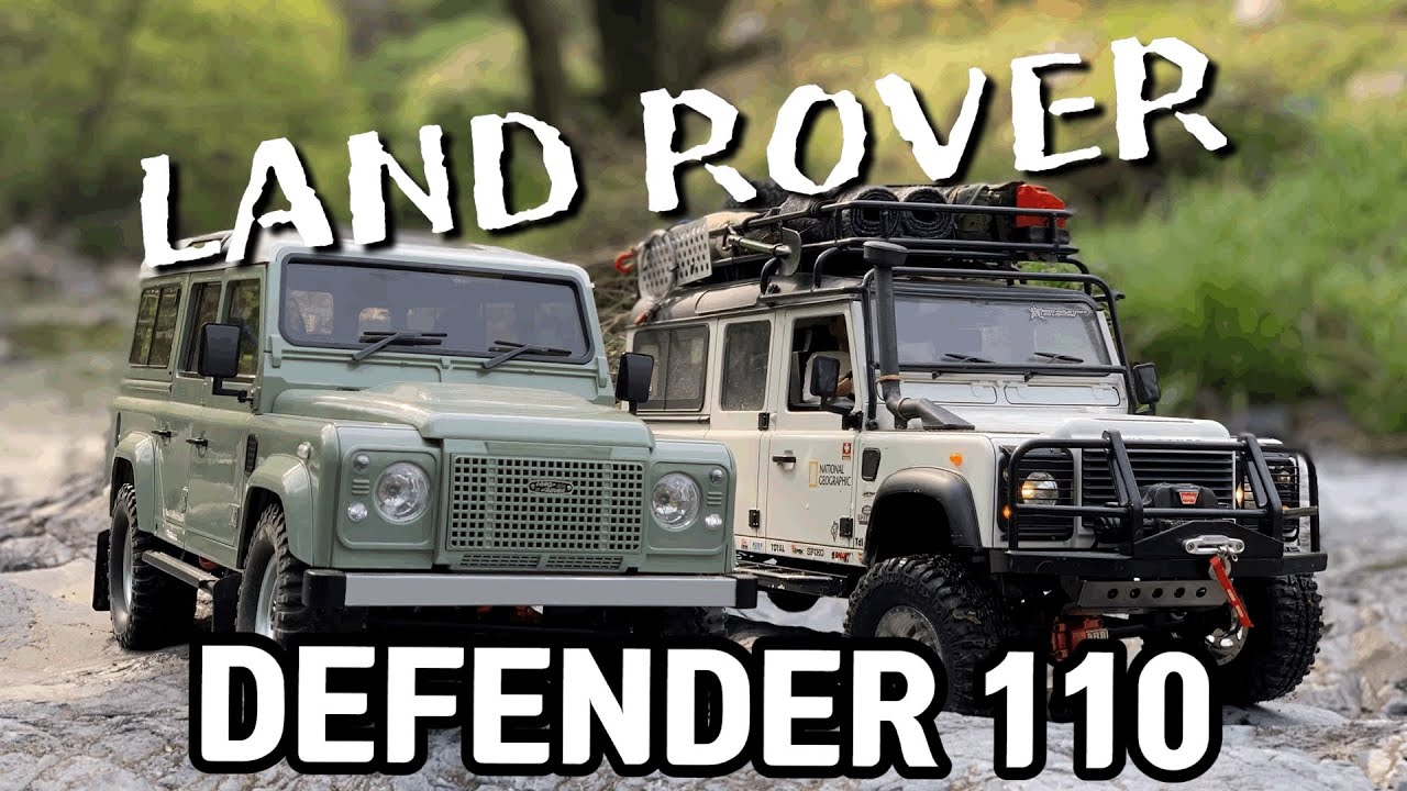 [4x4 SCALE RC] DEFENDER 110 - YouTube