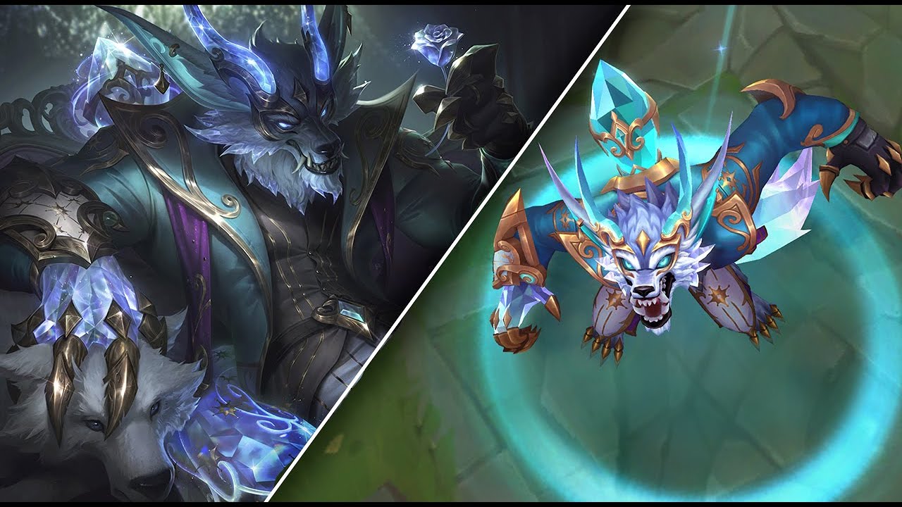 Prestige Winterblessed Warwick Skin Preview - League of Legends - YouTube