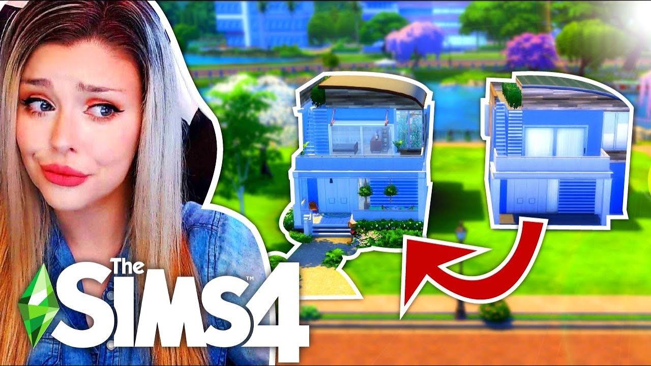 Recreating A Debug House As A Real House In The Sims 4 Sims 4 House Building Challenge Youtube