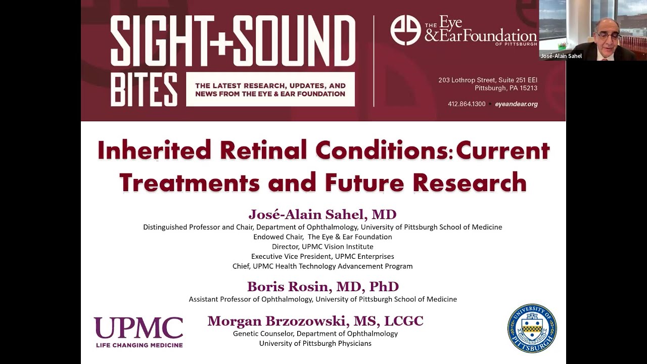 Sight + Sound Bites: Inherited Retinal Conditions: Current Treatments ...