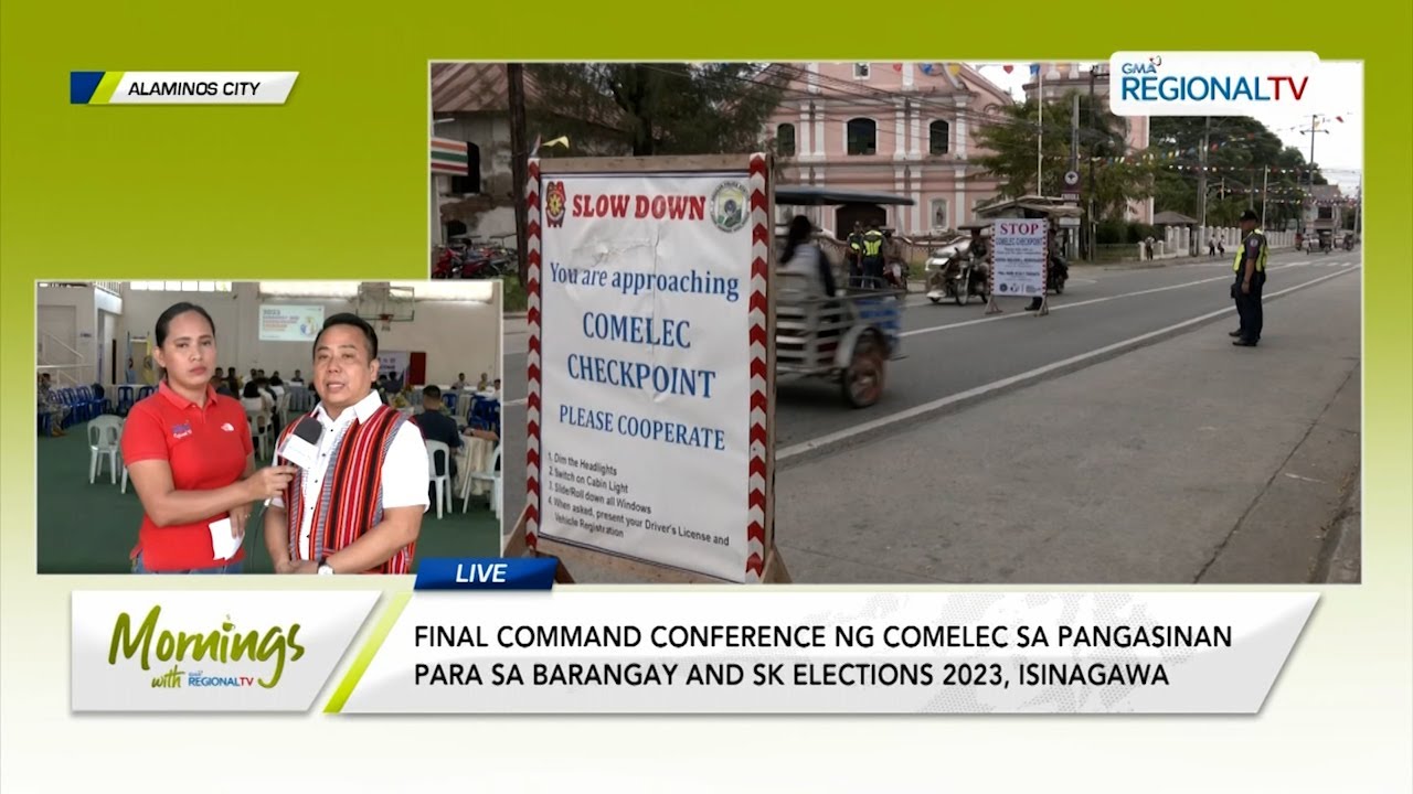 Mornings with GMA Regional TV: Final Command Conference - YouTube