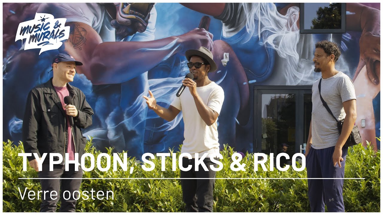 Music & Murals ft. Typhoon, Sticks & Rico - Verre oosten (Far East ...
