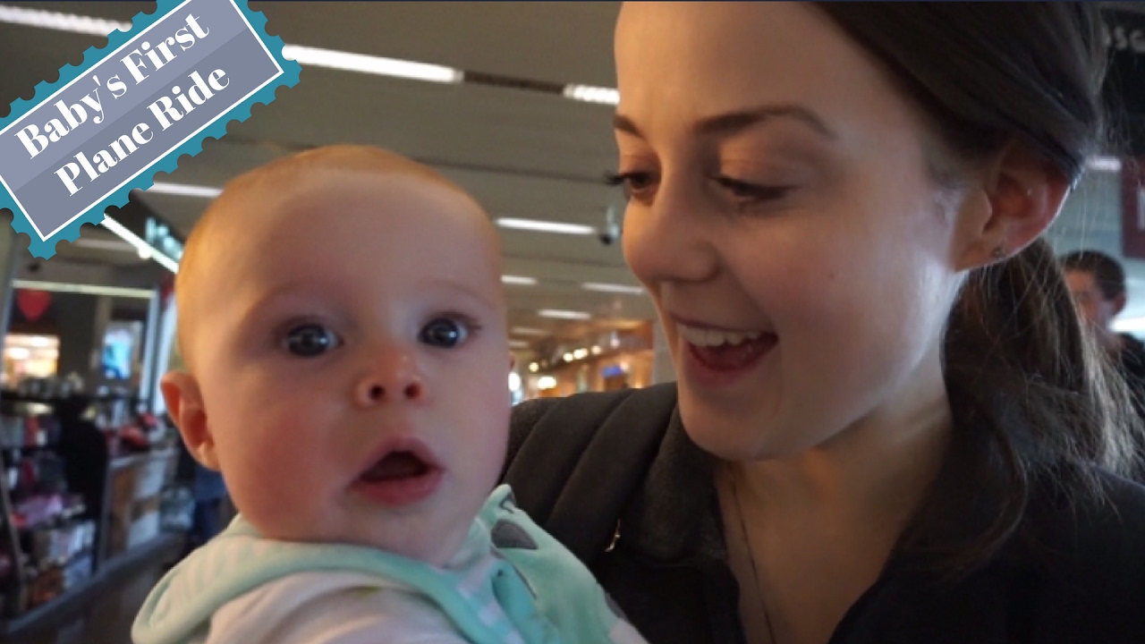 BABY'S FIRST PLANE RIDE | PACKING FOR A BABY - YouTube